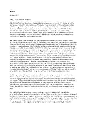 D266 task 2 - Task 3 - Susan Smith Turner D266 Task 2 A Also known as ...