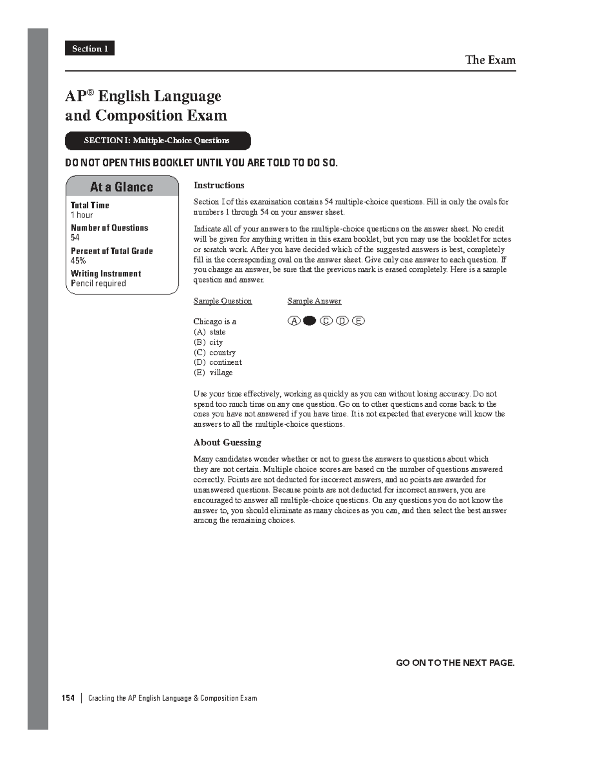 AP English Language and Composition Exam Practice Test 3 - Studocu