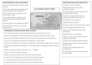 SDI and IDZ - Notes - SDI and IDZ SDI – West Coast IDZ – Saldanha Bay ...