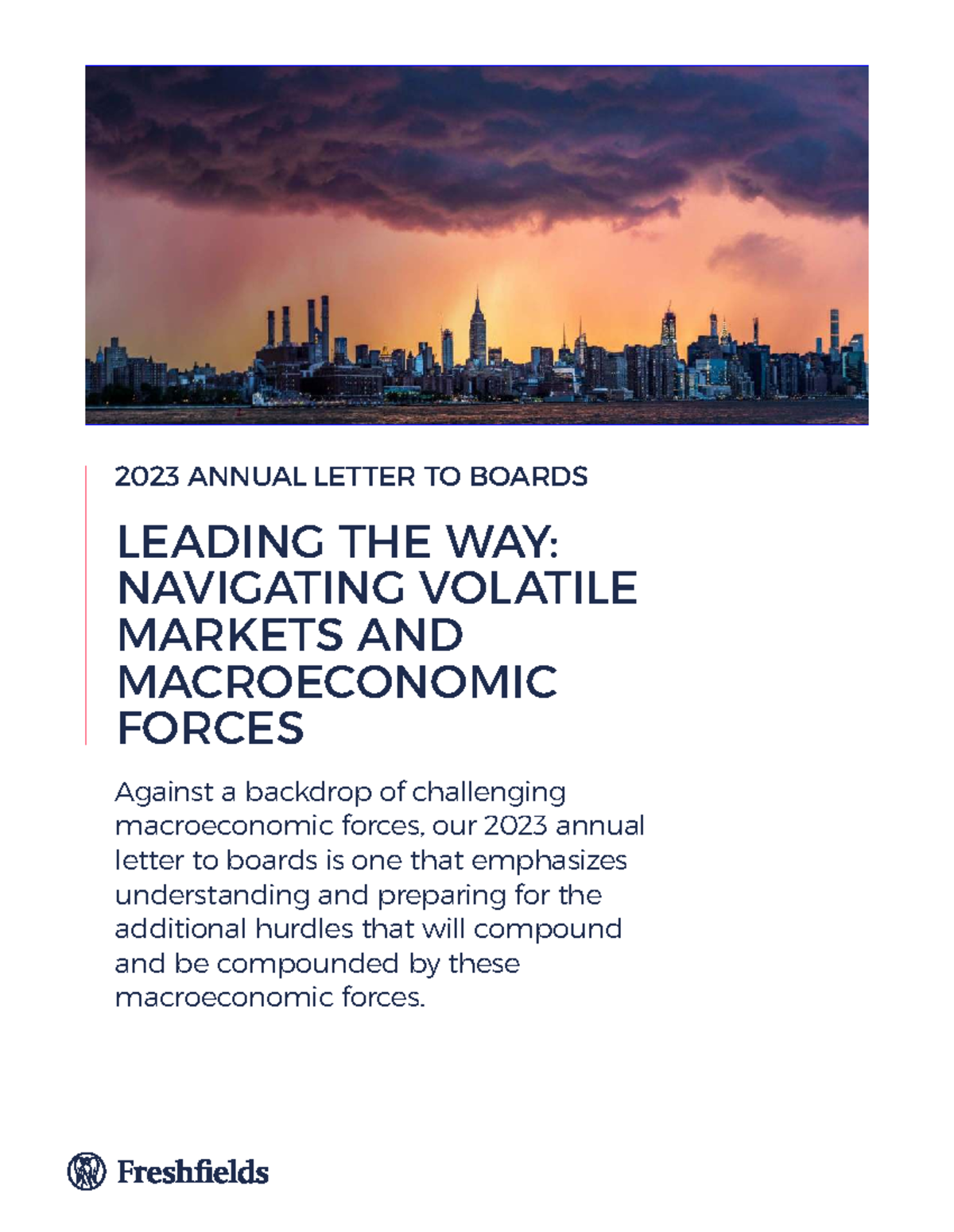 2023 annual letter to boards: strategies for navigating market ...