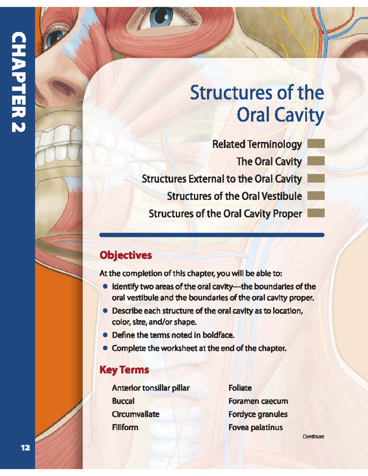 Chapter 2: Structures of the Oral Cavity - Terminology & Functions ...