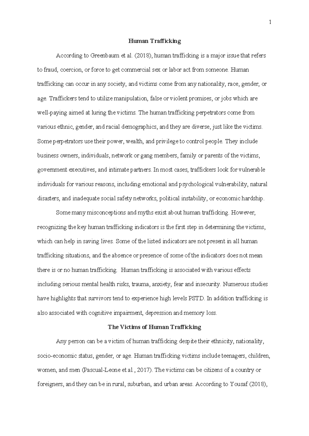 Human Trafficking: Definition, Victims, Types & Solutions (Course Code ...