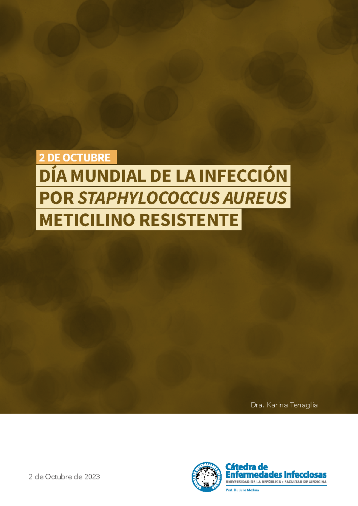 Tratamiento y Manejo de Infección por Staphylococcus aureus (ENF-2023) - Studocu