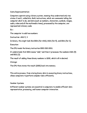 [Solved] 1 Identify and recommend types of computer systems CPU - Computer Architecture (CSE4001 ...