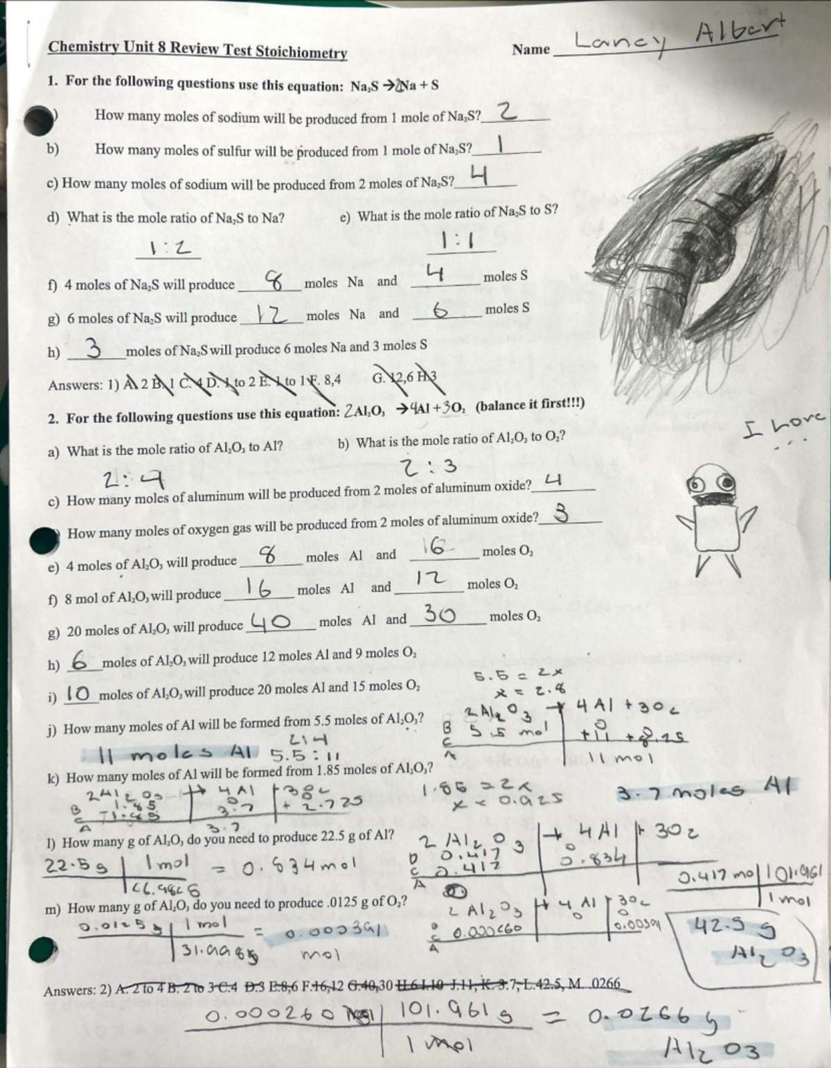 Midterm Study Guide for ABC123: Stoichiometry and Reactions - Studocu