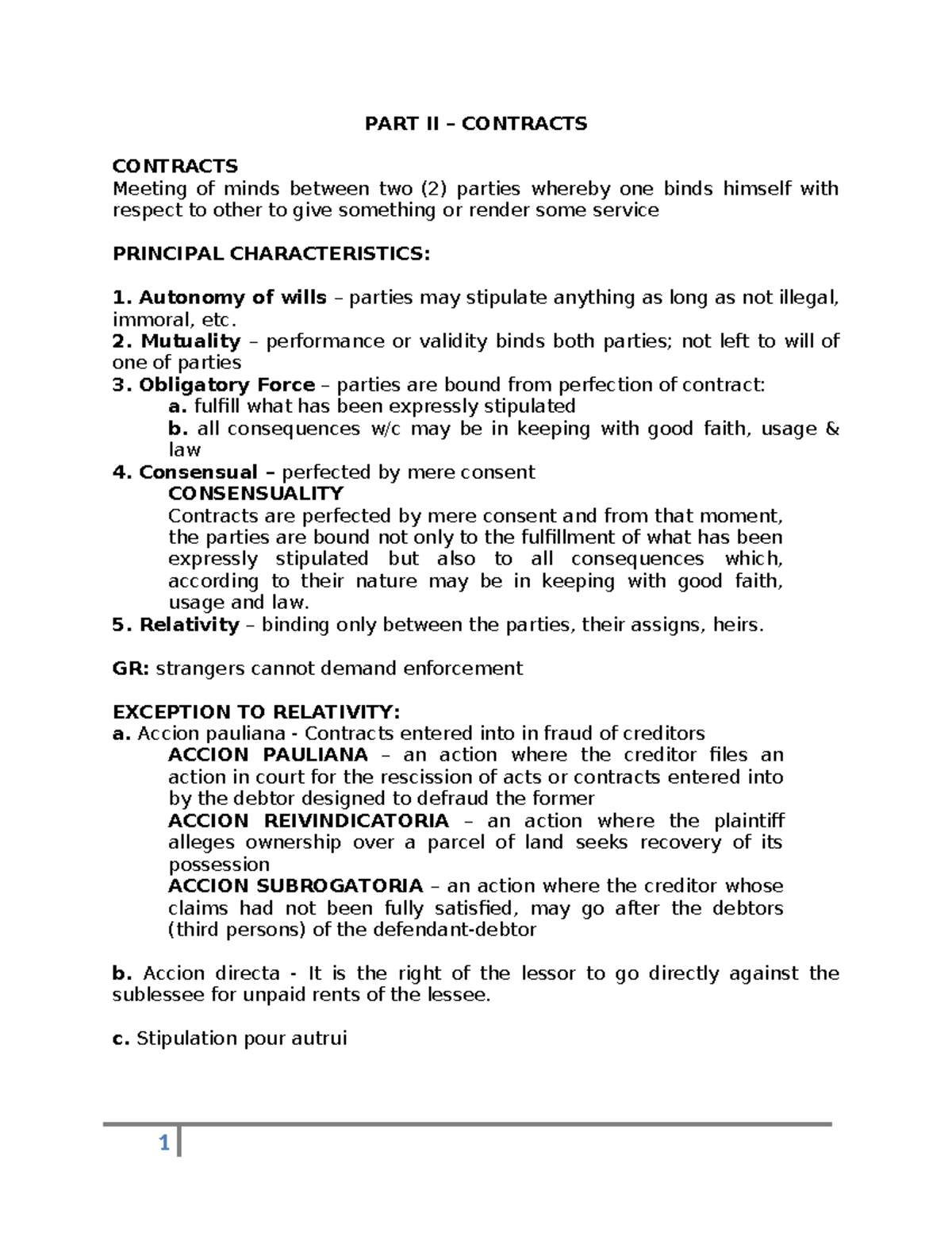 **Contracts (LAW 101): Key Principles and Characteristics Explained ...