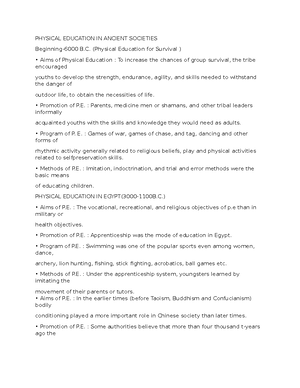 Recreational physical activity - Swimming, cycling and running are ...