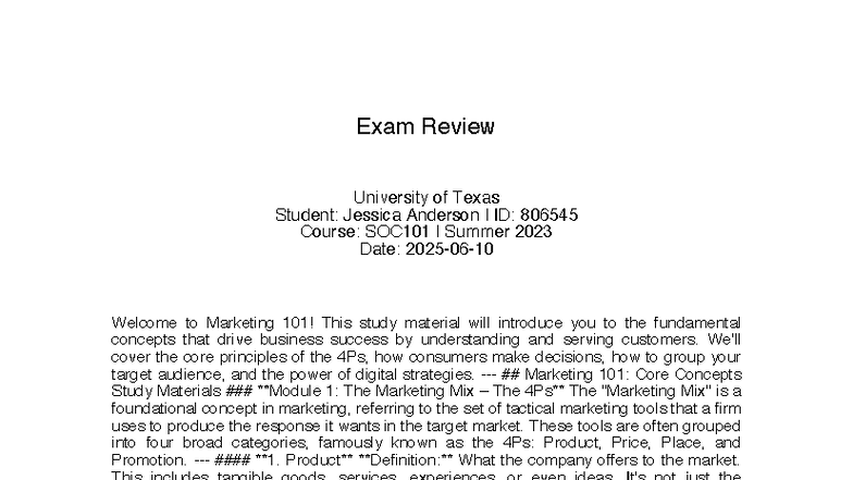 Exam MPDV5Q 0555 - This document contains comprehensive study materials ...