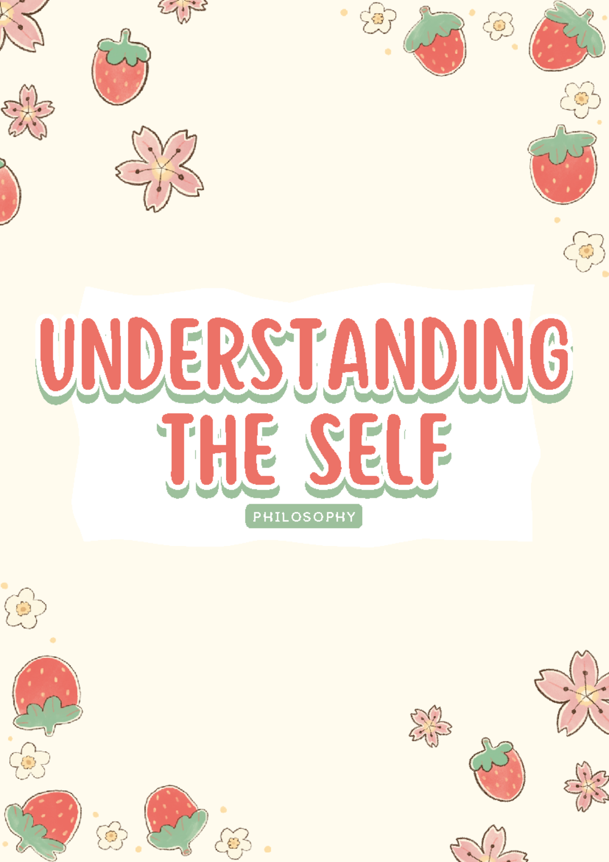 M1 Philosophy - understanding the self understanding the self ...