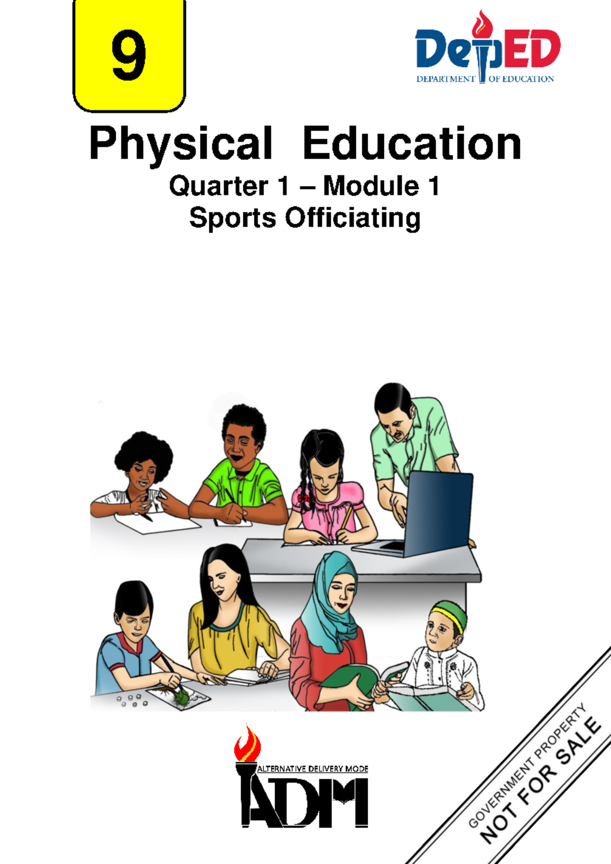 PE 9 Q1 Module 1: Sports Officiating and First Aid Guide - Studocu