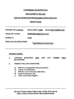 Unity DOW CASE - Law case - ATTORNEY-GENERAL v. DOW 1992 BLR 119 (CA ...