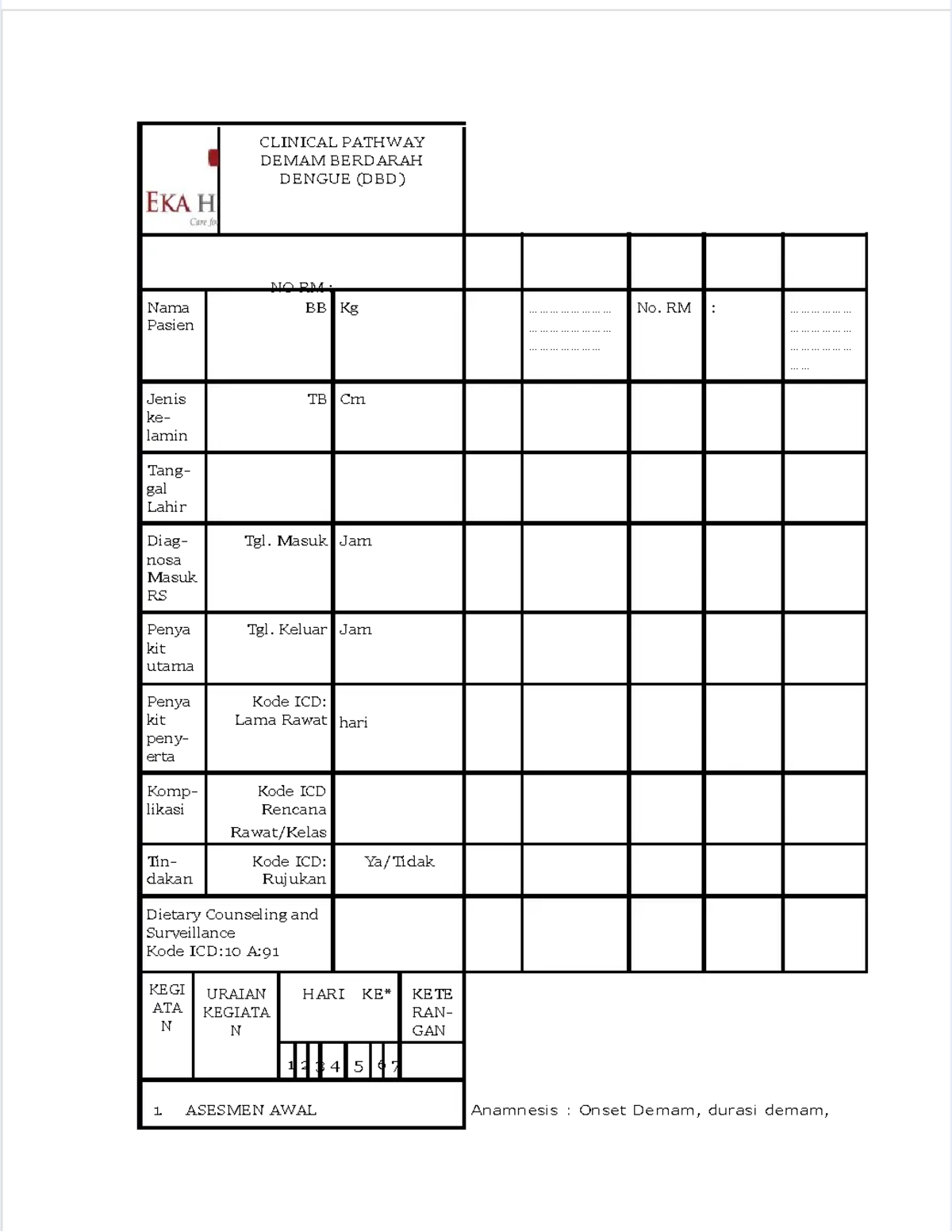 Clinical Pathway DBD: Management and Assessment Guide - Studocu