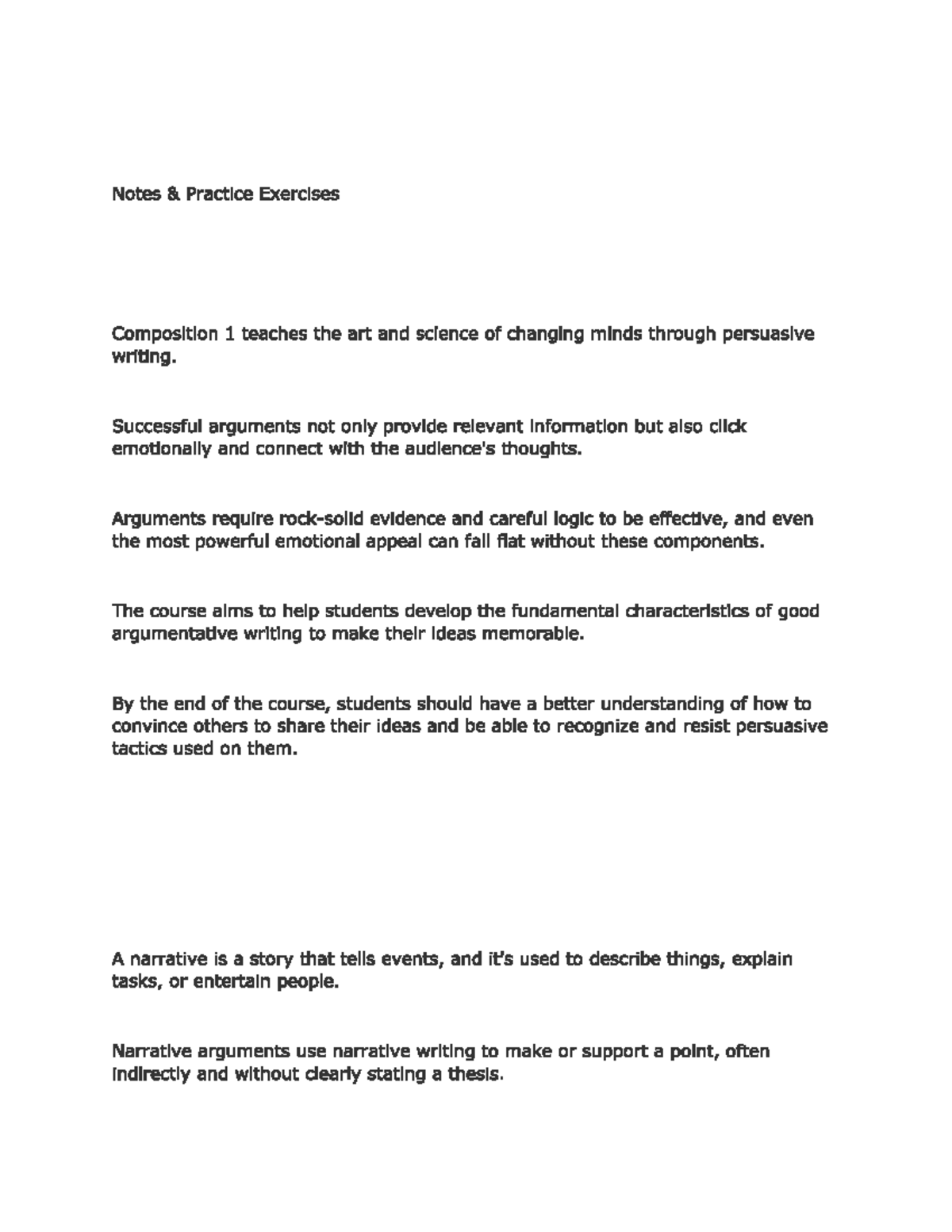Notes and practice questions - C455 - Studocu
