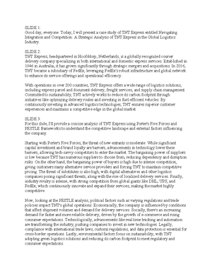 Module 6 Operating Segments - Module 6 OPERATING SEGMENTS Overview ...