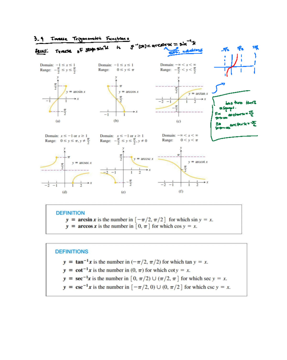 Calculus 101: Implicit Differentiation Exercises & Solutions - Studocu