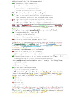 Sandra Littlefield VSIM - Mental Health Case: Sandra Littlefield Suggested Readings Summary ...