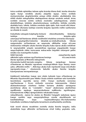 Ifonoloji - ISIXHOSA - IFONOLOJI Yintoni ifonoloji Lufundo-nzulu ...