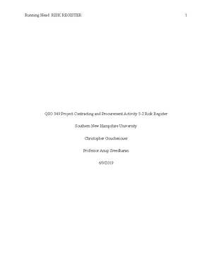 QSO 349 Week 4 Module Four Activity Communications Plan - QSO 349 ...