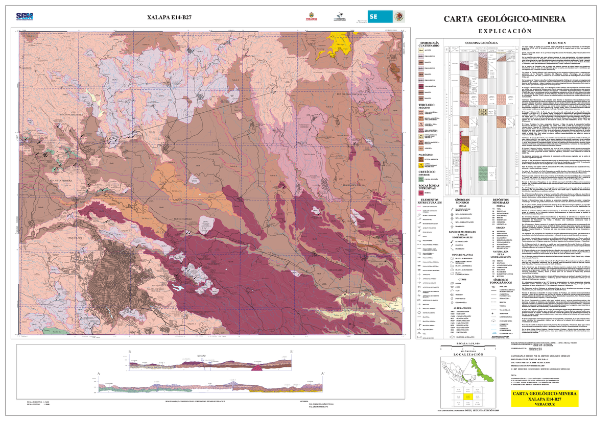 Geological Map Analysis: 1936 E14-B27 GM-1 - Studocu