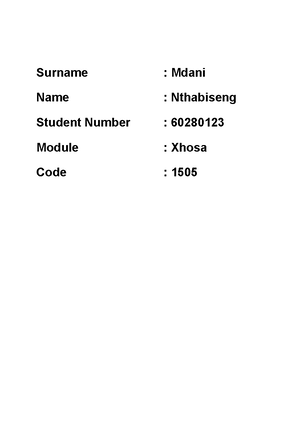 [Solved] Ibaluleke ngantoni intsomi - Applied African Language ...