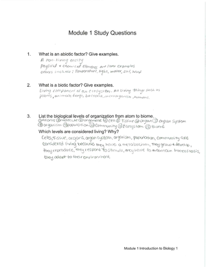 Module 4 Study Questions - Module 4 Study Questions Complete the table ...