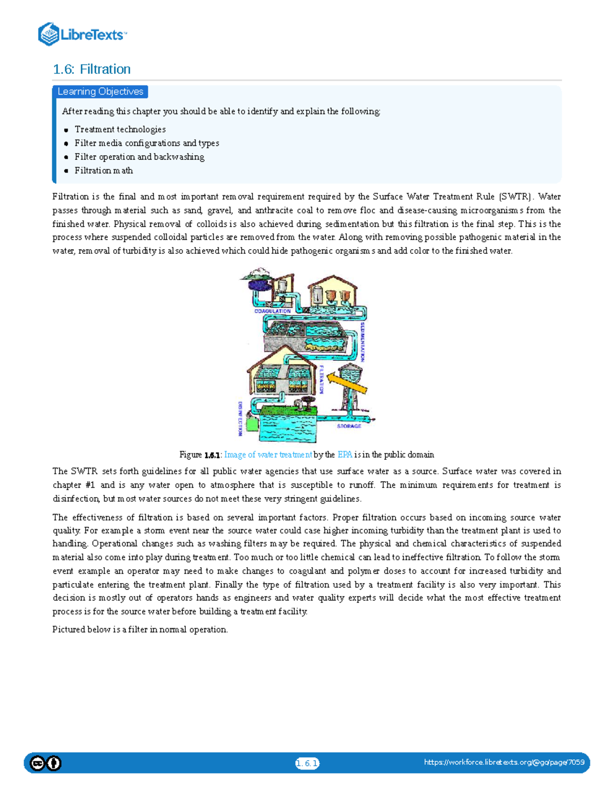 1.6: Filtration - Key Concepts and Treatment Technologies - Studocu