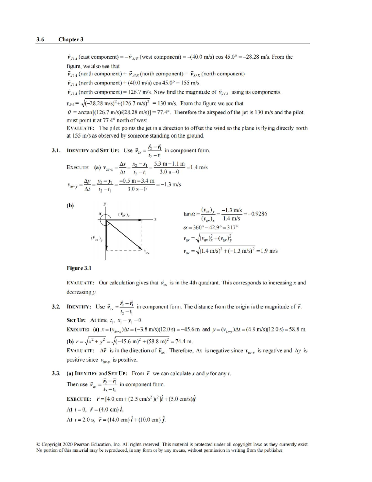 Chapter 3: JIA & VIA Component Analysis in University Physics - Studocu