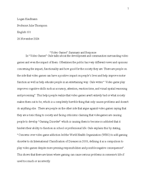 TEXT. Henry Speech Analysis Exercise - Name ...