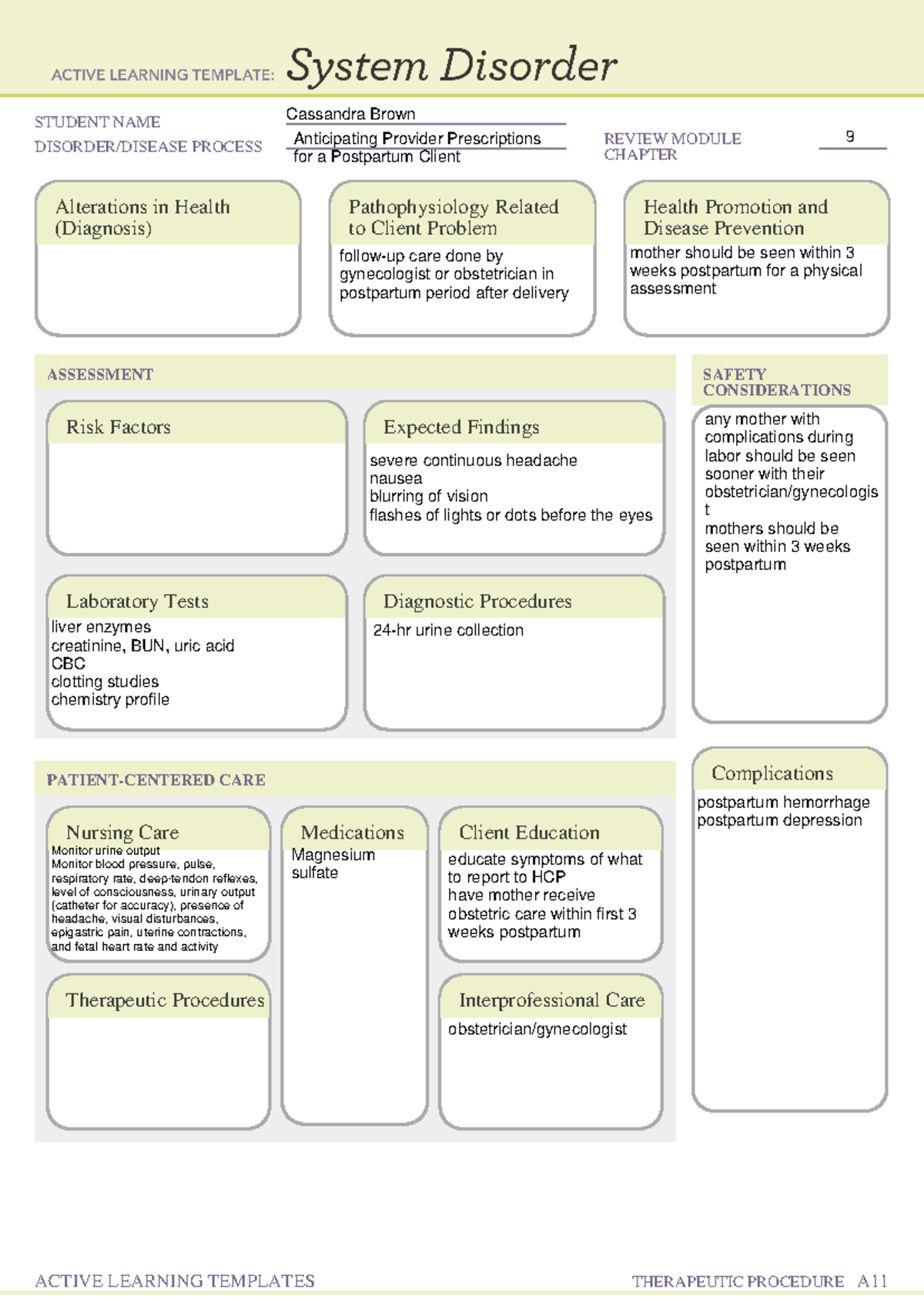 Anticipating Provider Prescriptions: Postpartum Client Care Insights ...