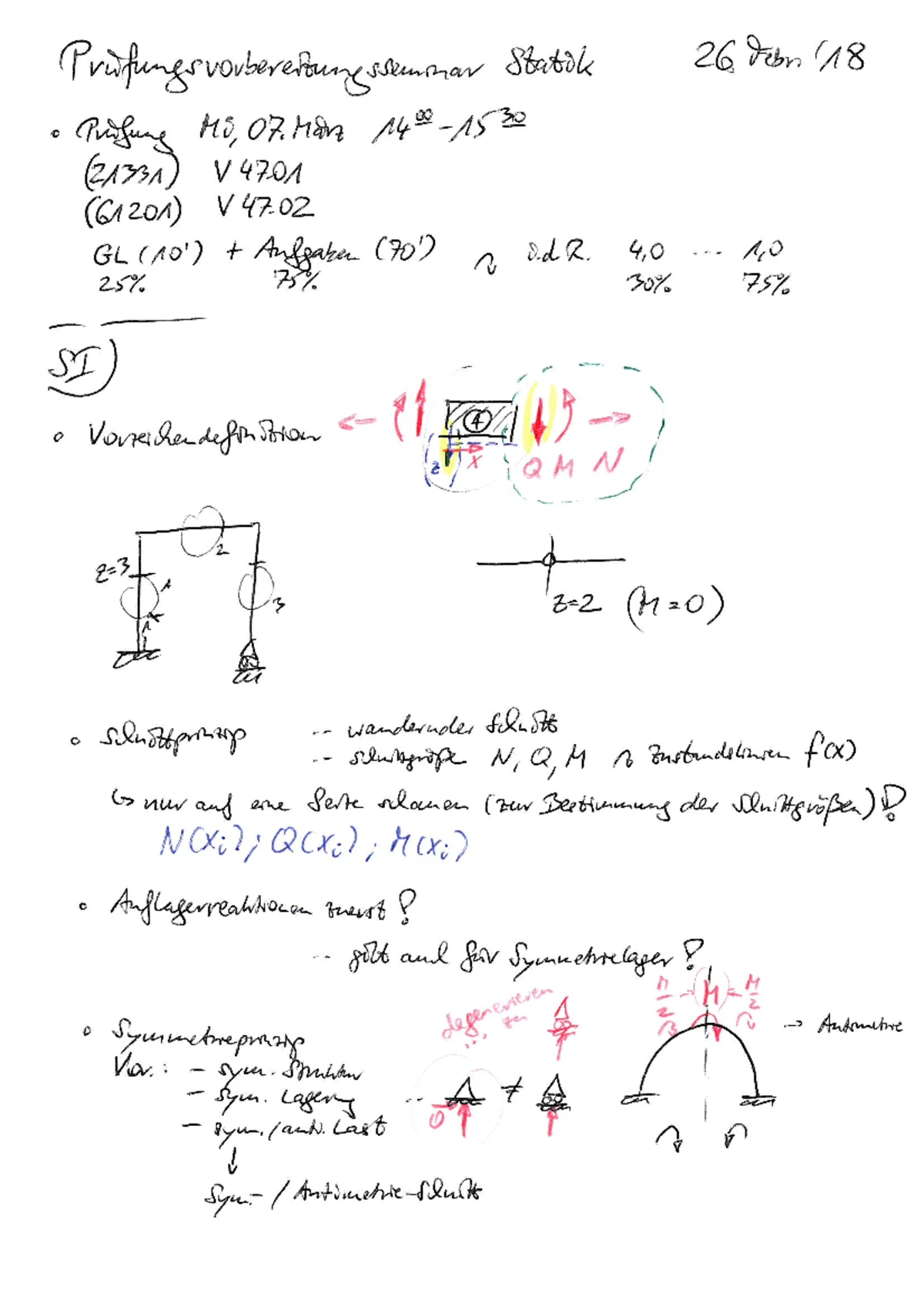 Formelsammlung Statik - Formelsammlung Statik Universität Stuttgart ...