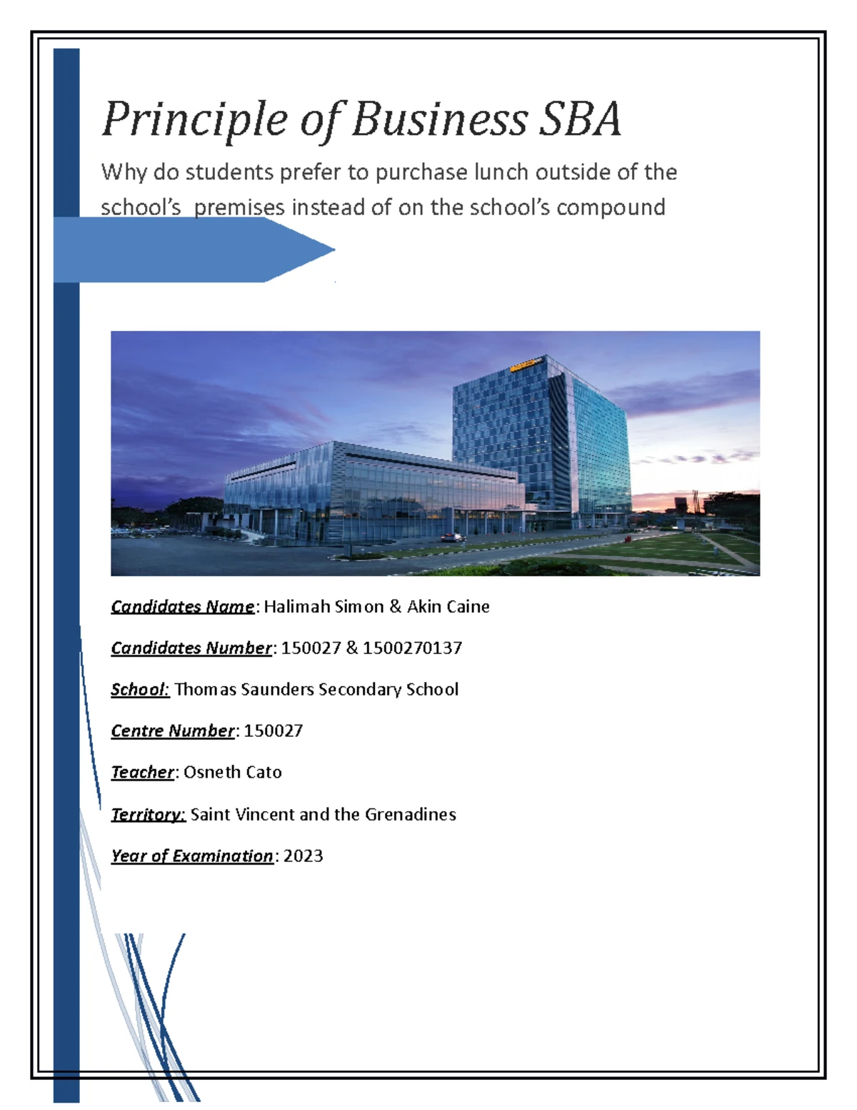 Project-Works-Principles-of-Management - Business Studies Project ...