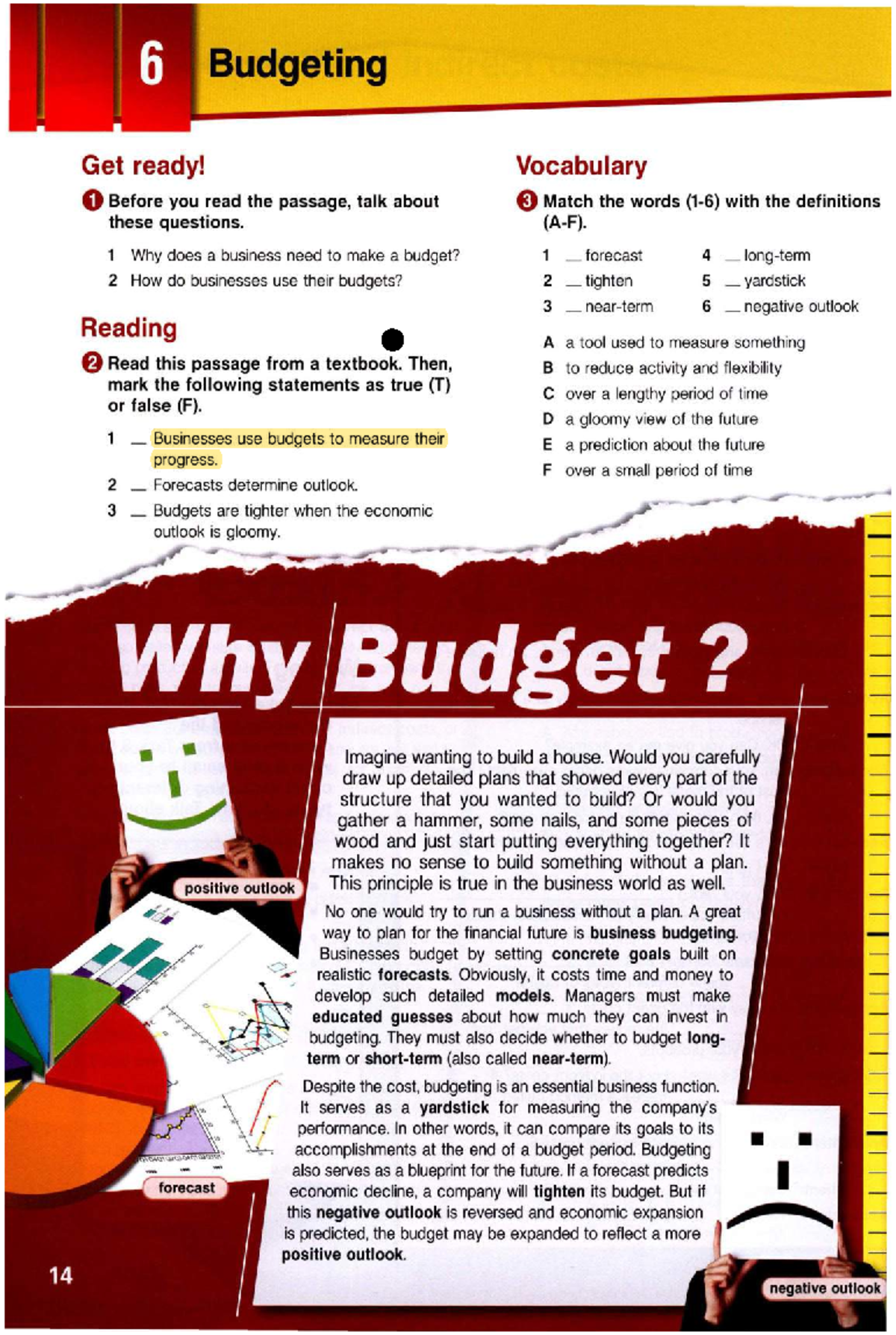 WEEK 5 - UNIT 6 Budgeting: Key Concepts and Vocabulary - Studocu