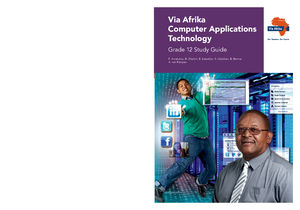 Computer Applications Technology (CAT) Grade 11 Theory Book - CAPS ...