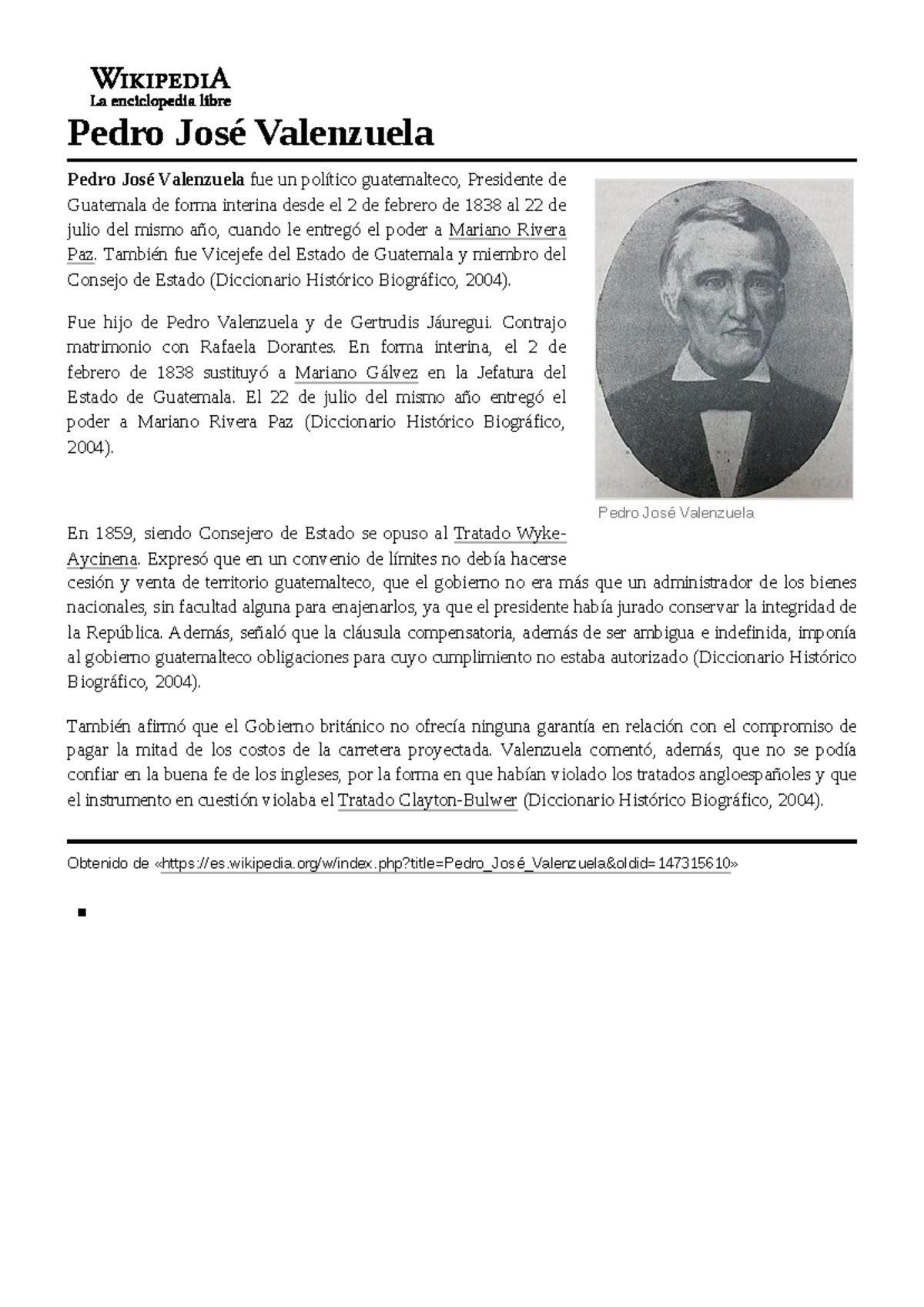 Pedro José Valenzuela: Un Análisis de su Legado Político en Guatemala ...