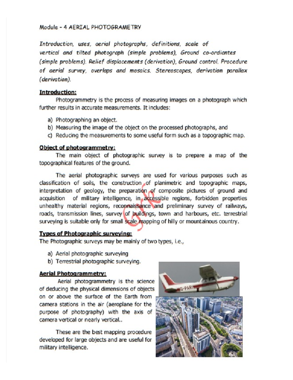 Aerial Photo with sample problem set - ECE Laws - Studocu