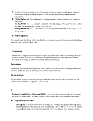 Compiled SPM Notes - well explained no0tes - Software project ...