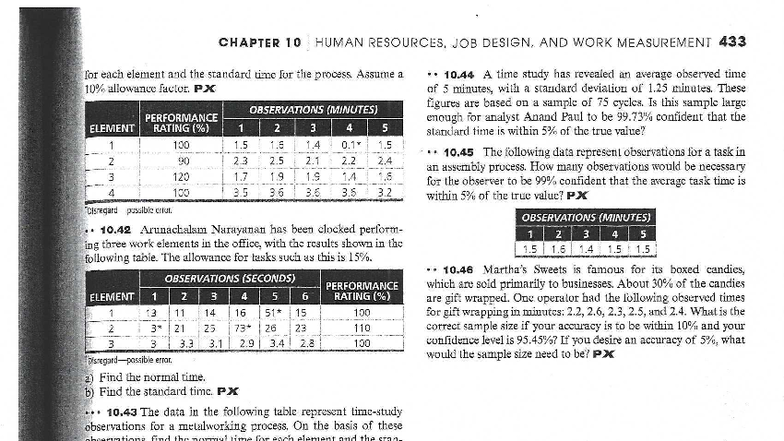 CHAPTER 10 HR, JOB DESIGN & WORK MEASUREMENT CASE STUDY - Studocu