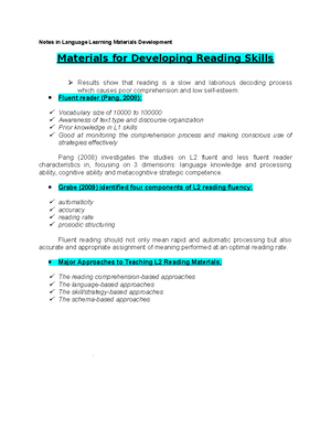 Materials for Developing Listening Skills - Notes in Language Learning ...