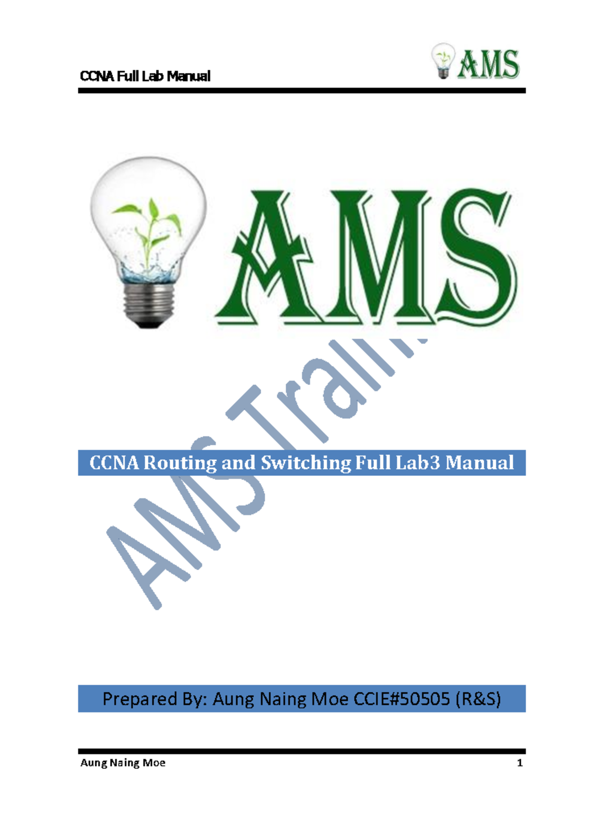CCNA 3 Full Lab Manual: Routing & Switching Configurations - Studocu