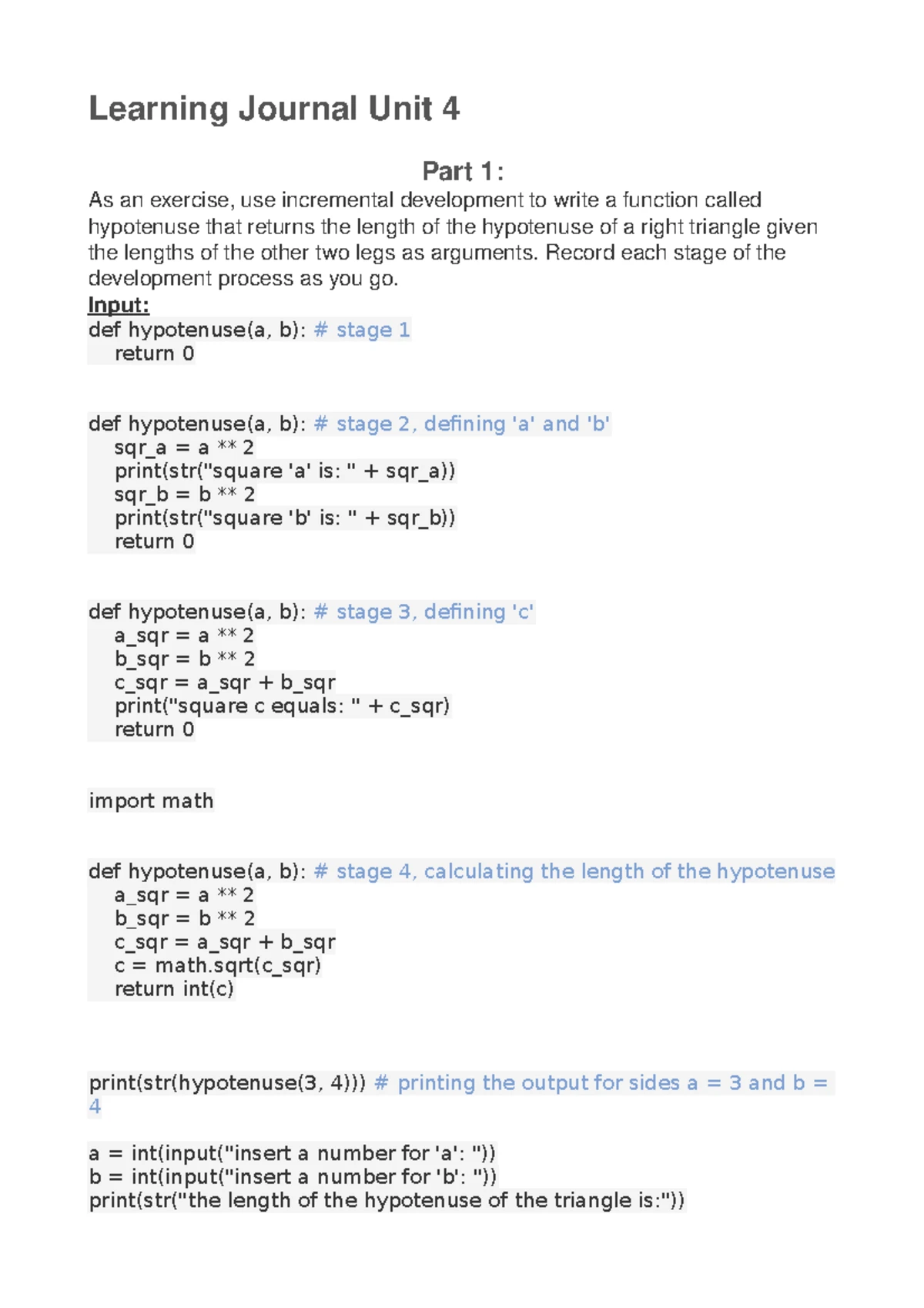 Unit 7 Learning Journal: Regression Analysis on Absenteeism Data - Studocu