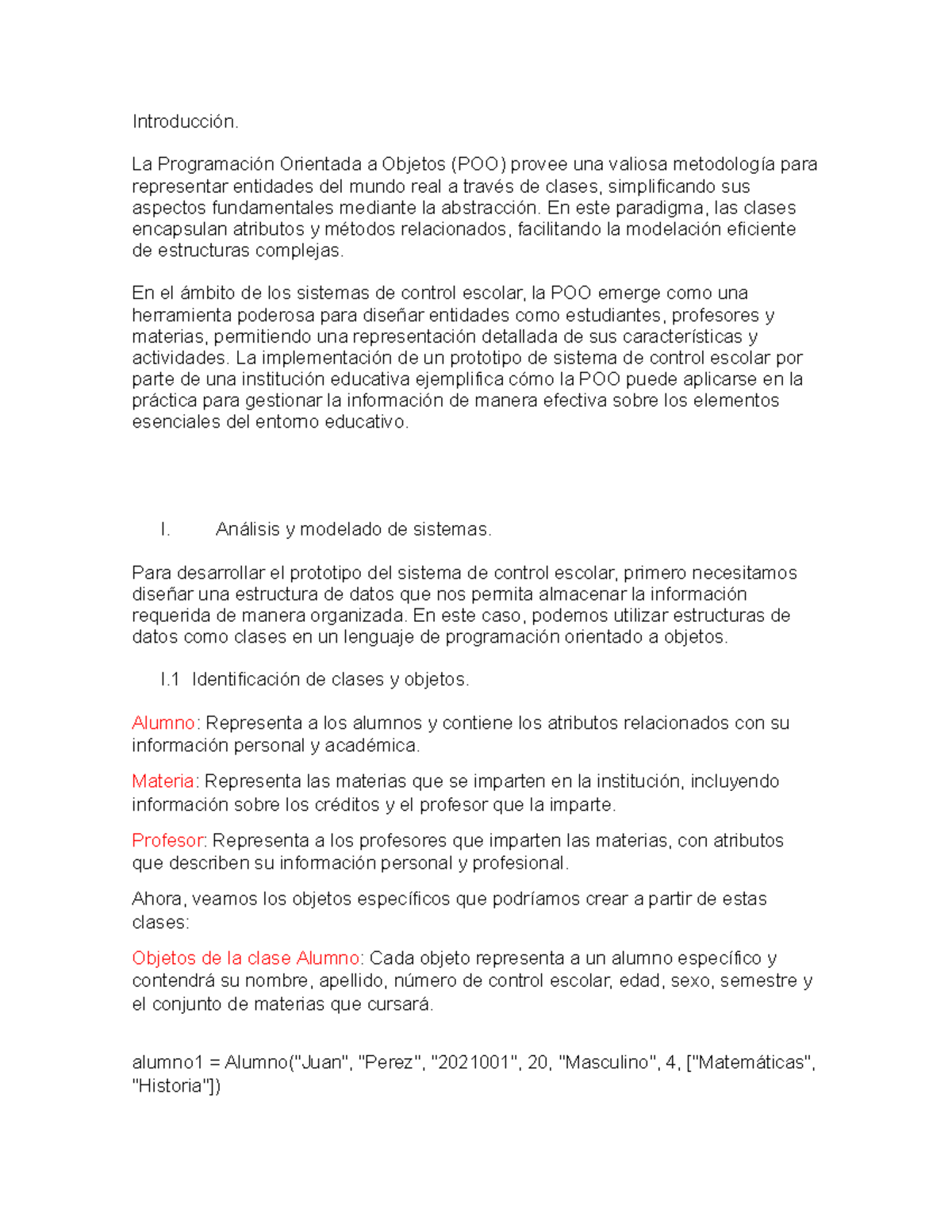 A4 POO - Actividad 4 POO - Introducción. La Programación Orientada a ...