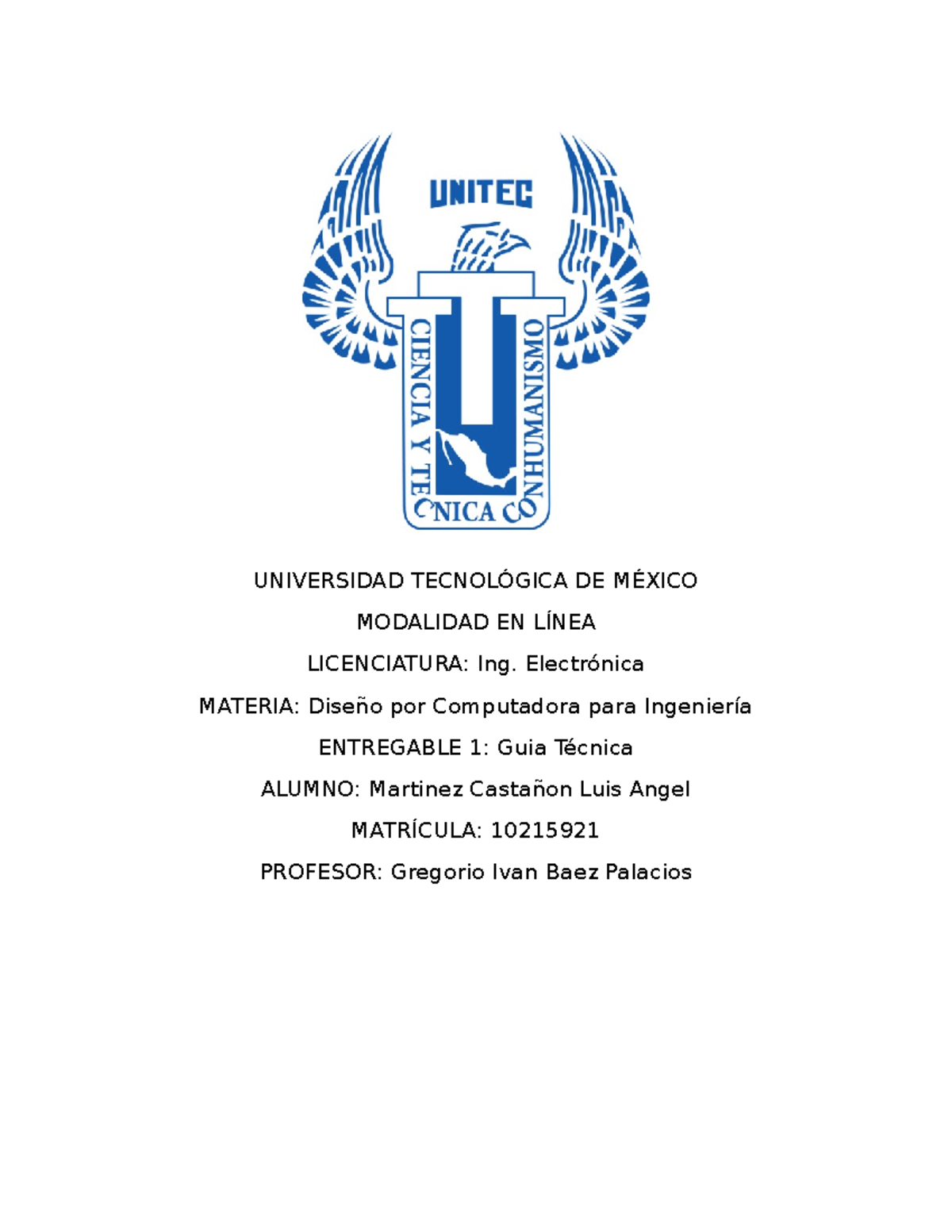 Guía Técnica de Equipamiento para Dibujo - Ing. Electrónica (DCI101 ...