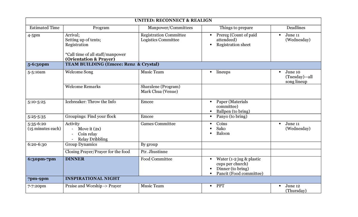 Paysi June Fellowship Plan: Registration & Program Details - Studocu