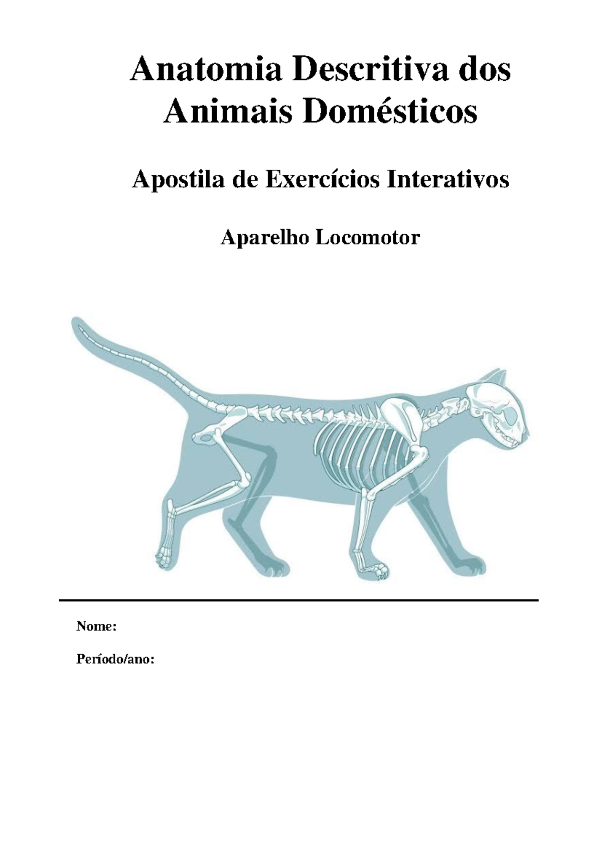 Apostila de exerc cios interativos Aparelho Locomotor-1 - Anatomia ...