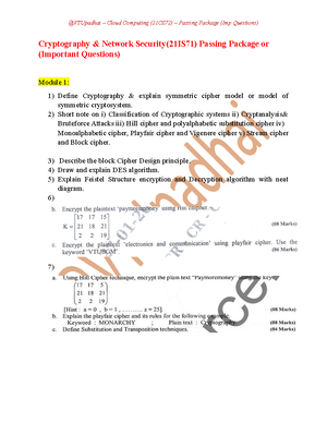 BCS501 model question paper Solutions - Model Question Paper- 1 with effect from 2022 (CBCS ...
