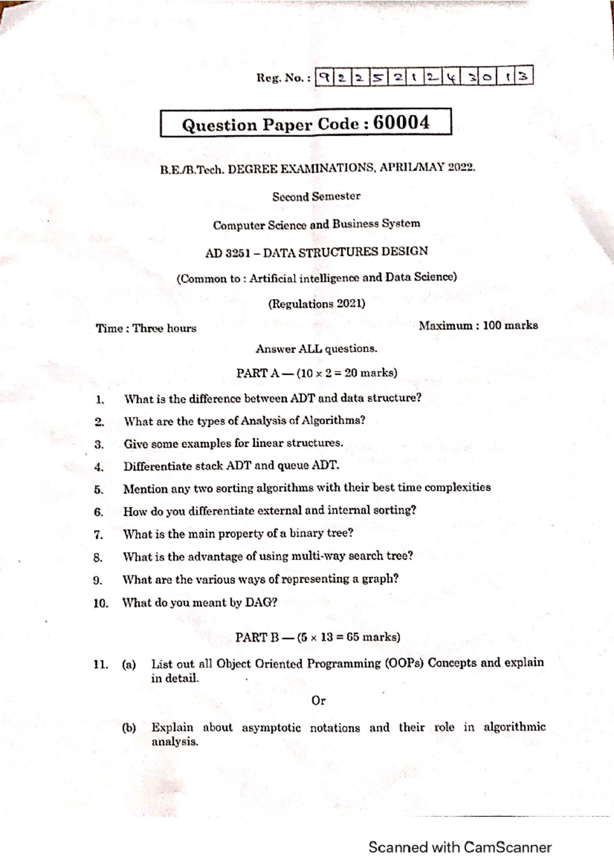 CCS356 Midterm Question Bank on Object-Oriented Software Engineering - Studocu