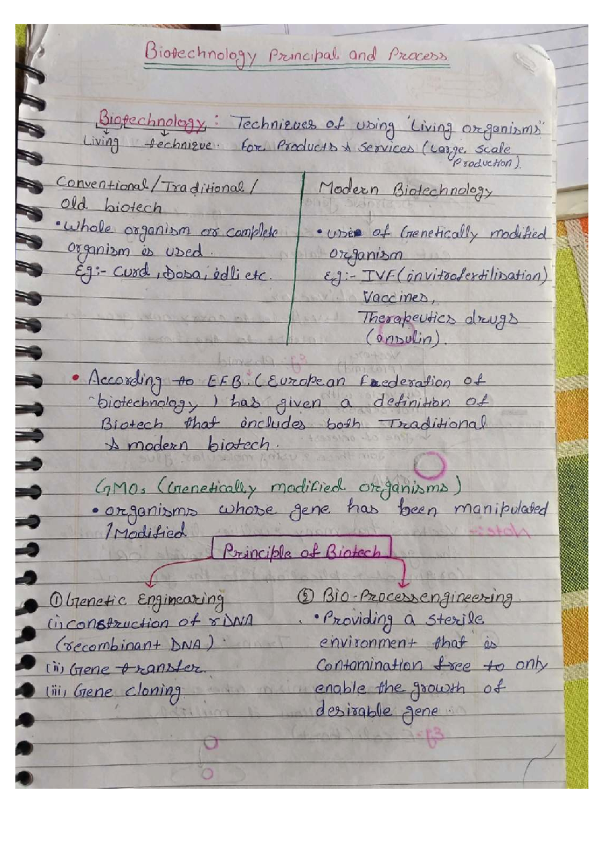Principles and Practices in Genetic Engineering (Course: SE 101) - Studocu