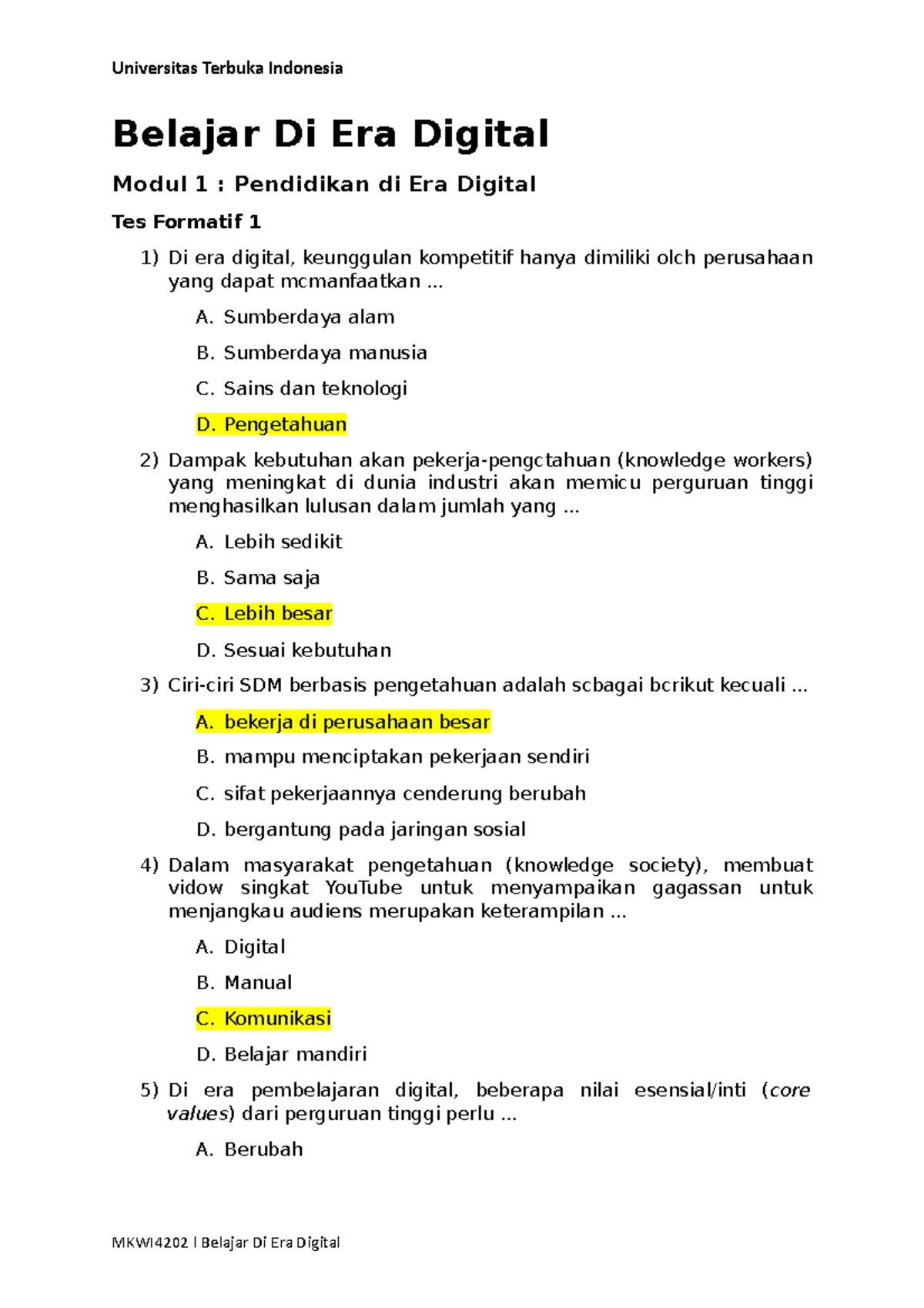 Sumber Pembelajaran Terbuka - Konsep OER didasarkan pada pemikiran tentang kepemilikan gagasan ...