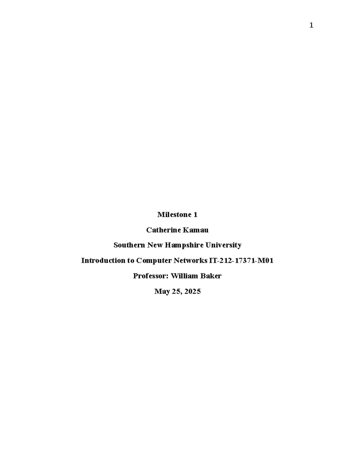 Milestone 1: Feasibility Study for Office Network Setup - IT 101 - Studocu