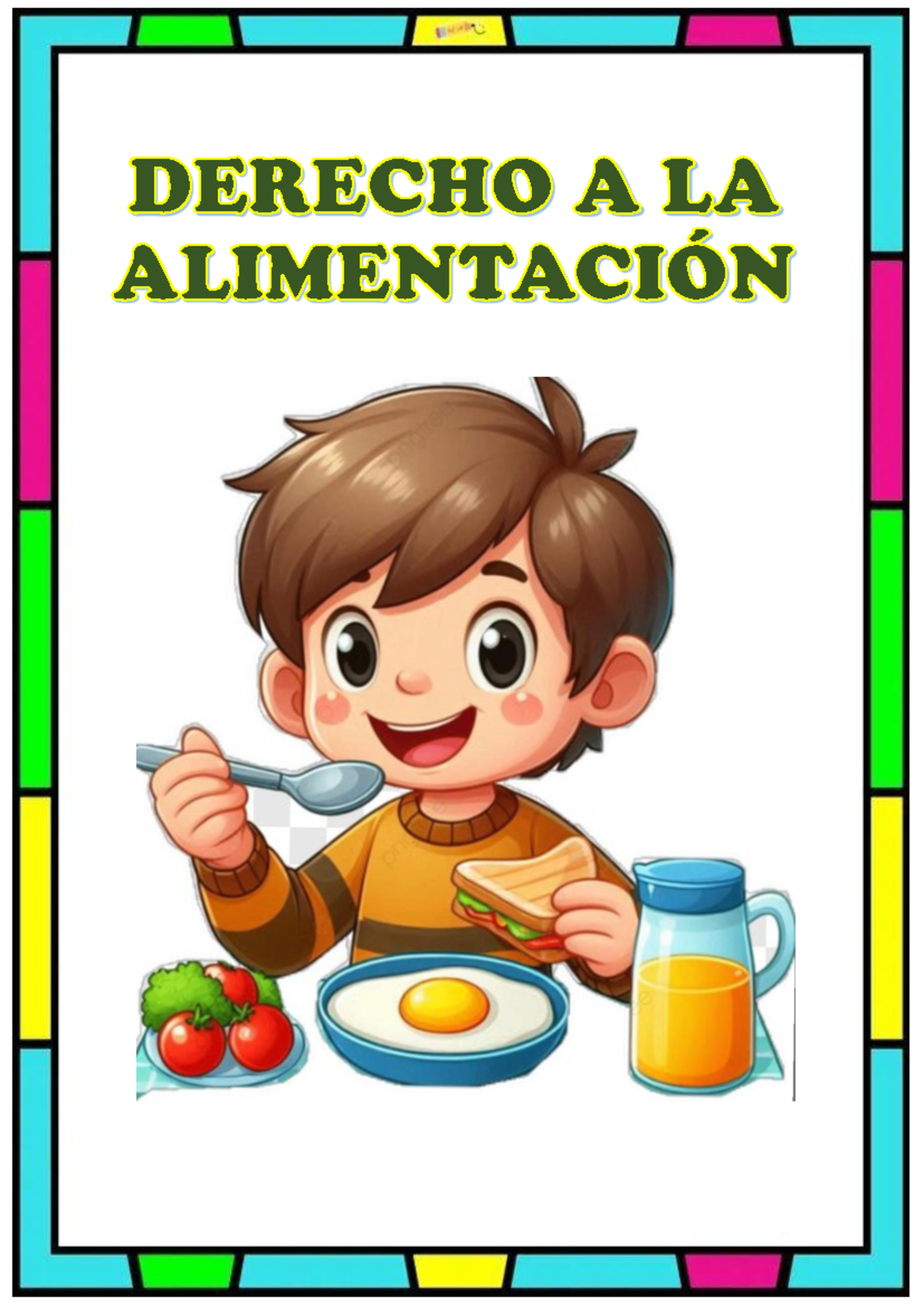 Alimentacion PDF - Educacion Inicial - DERECHO A LA ALIMENTACIÓN - Studocu